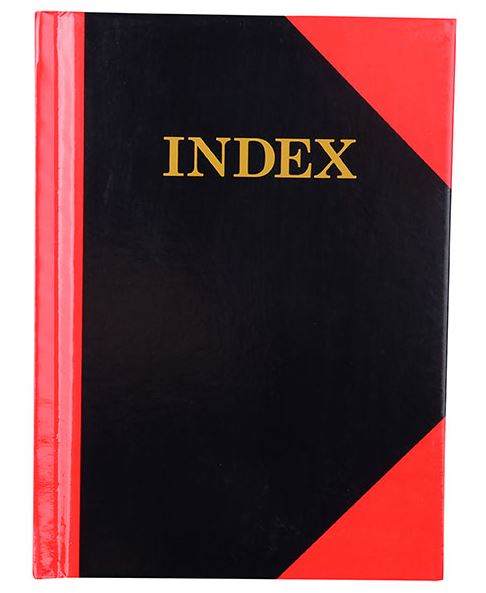 Independent Office Solutions » Cumberland Black Notebook With Red ...