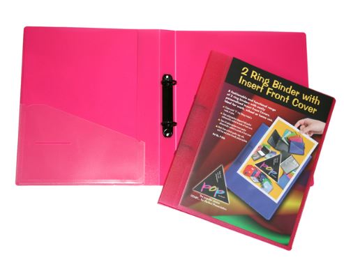 Independent Office Solutions » Colby Pop Insert Cover Two Ring Binder P ...