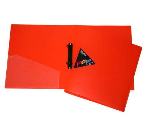 Independent Office Solutions » Colby Pop Two Ring Binder Orange