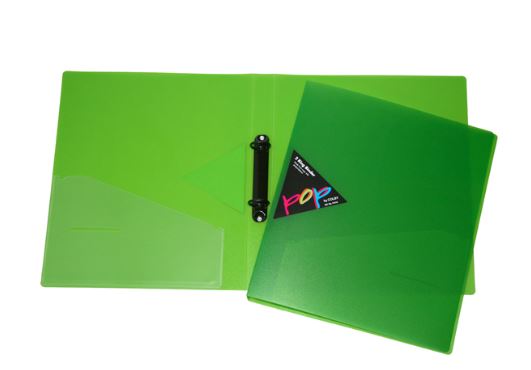 Independent Office Solutions » Colby Pop Two Ring Binder Lime