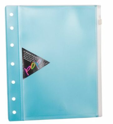 Independent Office Solutions » Colby Pop A5 Binder Wallet Blue