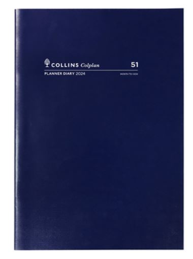 Independent Office Solutions » Collins Colplan A4 No 51 Month To View ...
