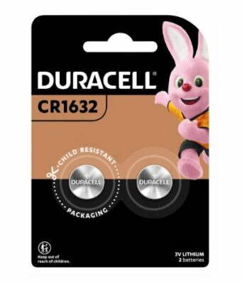 Independent Office SolutionsBattery Duracell Cr1632 3V Lithium Coin Copper Top Pack 2 ...