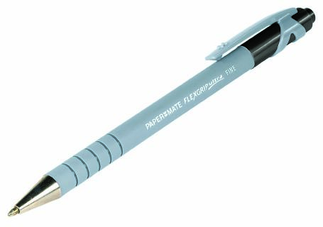 Papermate Flexgrip Ultra Retractable Ball Pen Fine Black 9580131 ...