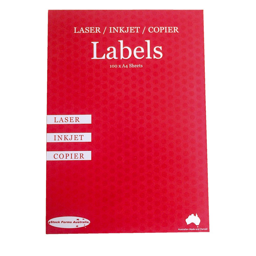 Independent Office SolutionsRediform A4 Coloured Labels Fluoro Green 14 ...