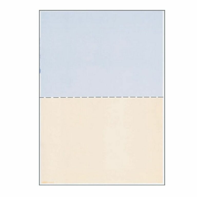 Rediform A4 Laser Form Plain With Centre Horizontal Perforated Paper ...