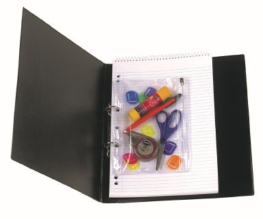 Marbig Bindermate Clear Front Case – Assorted Backing Colours ...