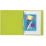 Marbig Bindermate Clear Front Case – Assorted Backing Colours ...