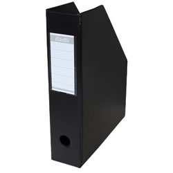 Independent Office Solutions » Bantex Magazine File A4 Pvc 115MM Black