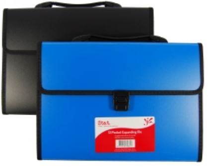 EXPANDING FILE A4 13 POCKET STAT ASST COLOURS | Independent Office ...