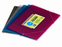 Independent Office Solutions » Tudor Document Folder Transparent A4 Red