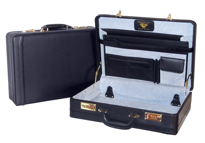 WATERVILLE ECONOMY EXPANDABLE ATTACHE CASE. BLACK. | Independent Office ...