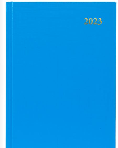 DIARY 2023 COLLINS ESSA41.57 A4 ESSENTIAL DTP LIGHT BLUE | Independent ...