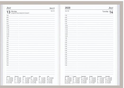 Independent Office Solutions » Diary 2024 Debden A4 Silhouette Day To ...