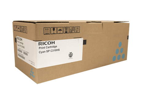 Independent Office Solutions » Ricoh SPC310 Cyan Toner Cart