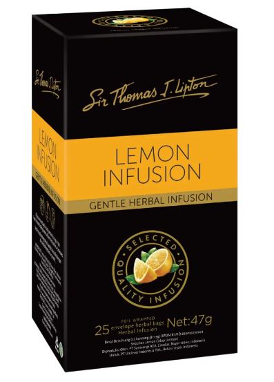 Independent Office Solutions » Lipton Sir Thomas Lemon Teabags PKT 25 ...