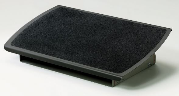 3M Adjustable Footrest Fr530Cb Charcoal Black | Independent Office ...