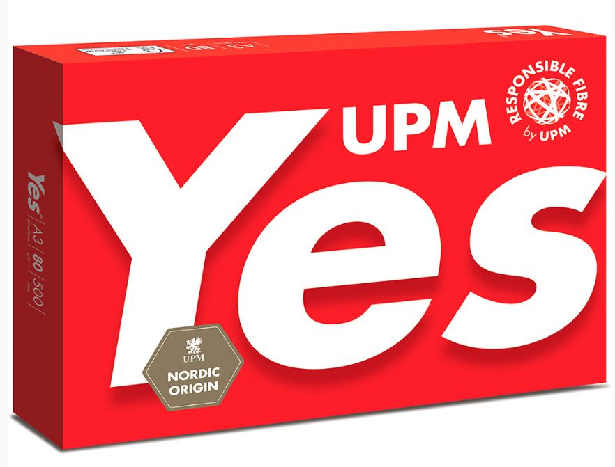 Independent Office Solutions » Yes A3 80Gsm White Copy Paper Cie ...