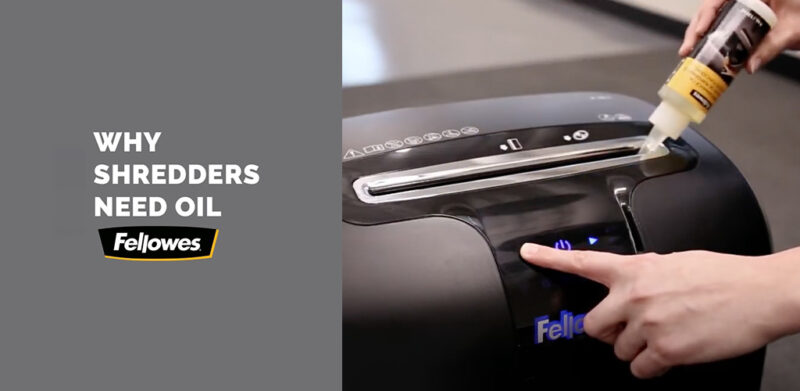 How To Oil Your Shredder | Independent Office Solutions