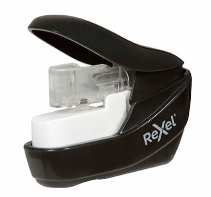 Rexel 4 sheet Stapeless Stapler Black | Independent Office Solutions