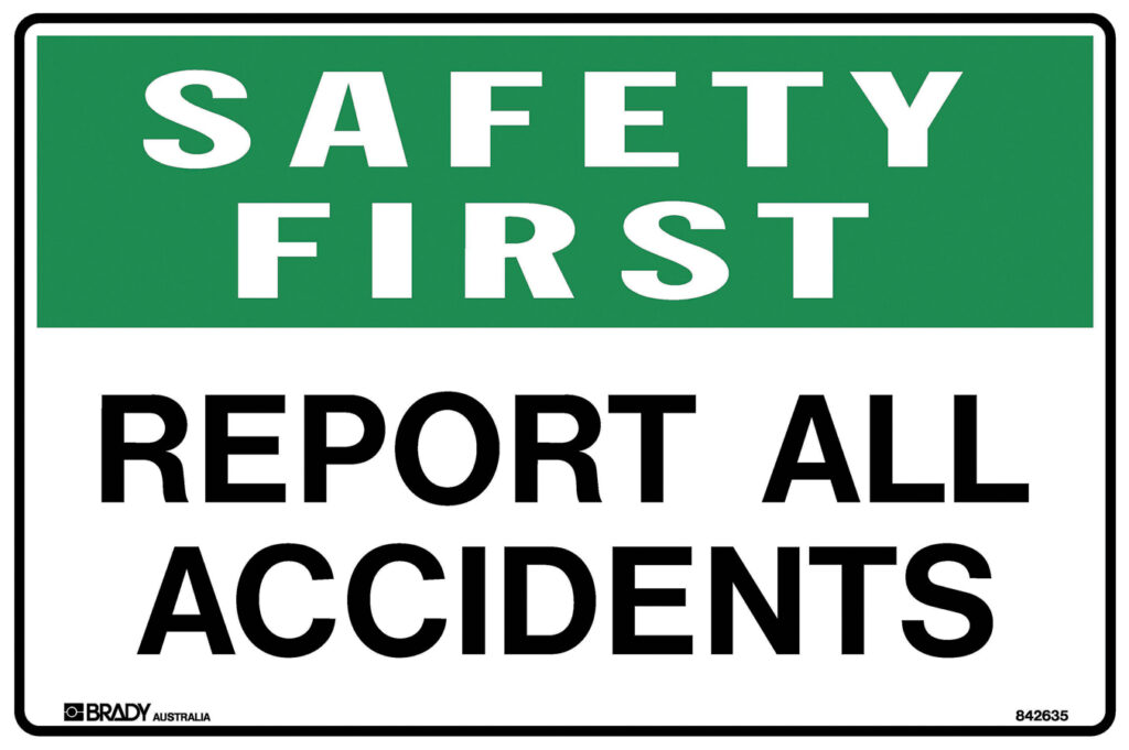 Independent Office SolutionsSafety First Report All Accidents ...
