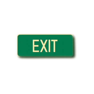 FLOOR SIGN EXIT SS | Independent Office Solutions