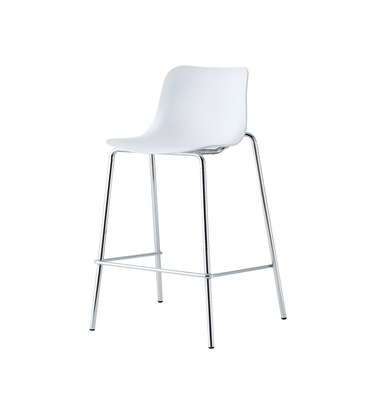 Lumin II Bar Stool Chair Available in Black, Charcoal Grey and White ...