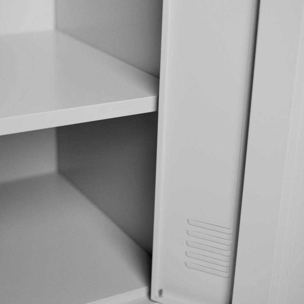 6 DOOR METAL STORAGE LOCKER – LIGHT GREY (EXTRA WIDTH) GOPHD-LK306PS ...